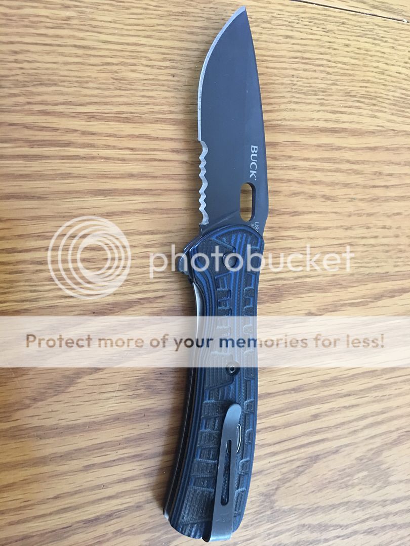 benchmade 585sbk, buck 847 vantage pro and emerson mini commander ...