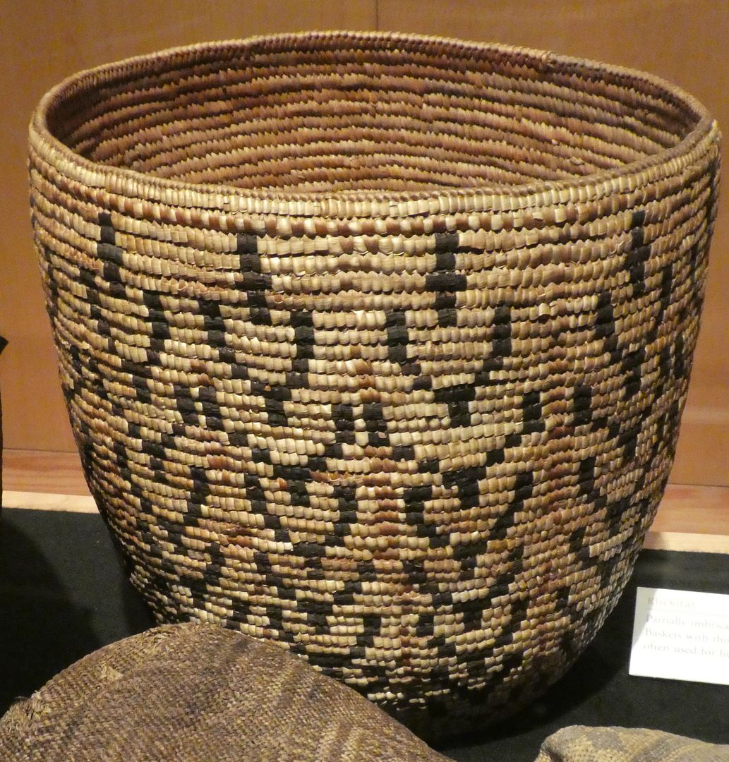 Indians 101: Makah, Southwestern Coast Salish, and Chinook baskets ...